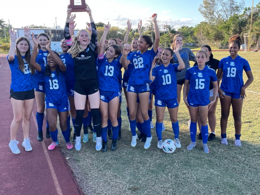 Girls Soccer Wins First Districts – The Navigator